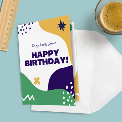 Folded Cards - A4 Landscape | Digital Direct International Print and Design